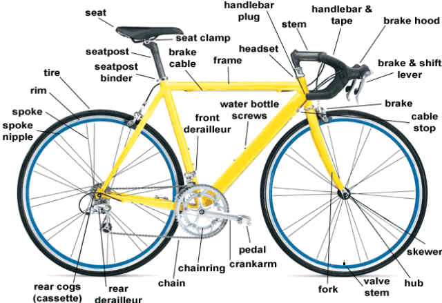 hub 'n ride: A Basic knowledge About Our Bike - The Anatomy