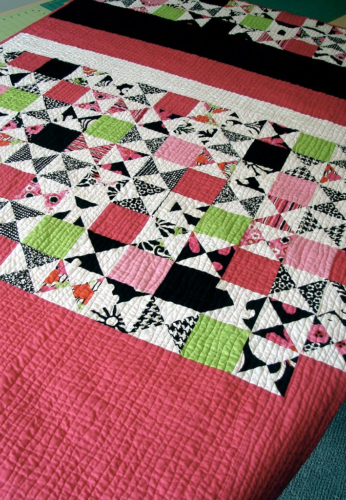 tallgrass prairie studio: Organic Line Quilting