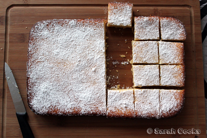 Sarah Cooks: Condensed Milk Lemon Slice
