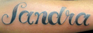 tatuarium: Tattoo Lilian - nome Sandra