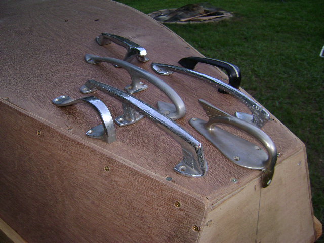 cedar hill boatworks: Bow handles