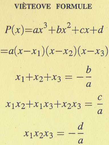 Matematičke formule: Derivacije