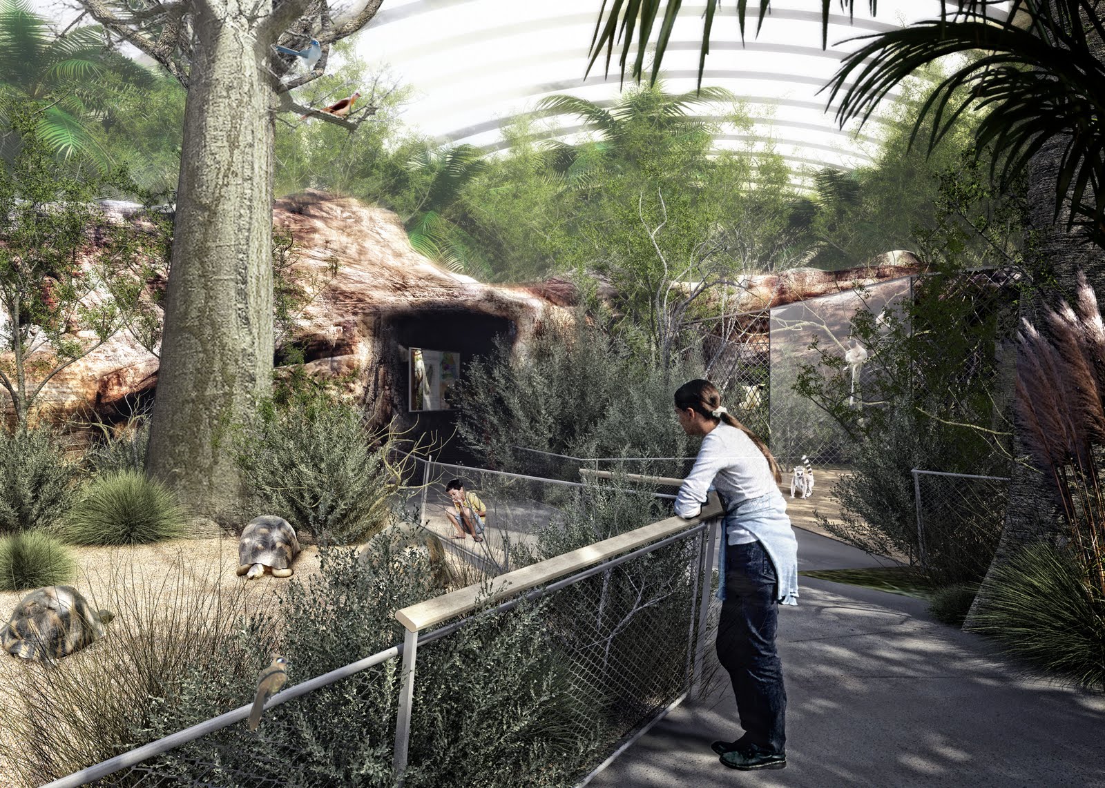 Aumont Tanguy Architectural & Design Rendering: Rénovation Zoo de Vincennes