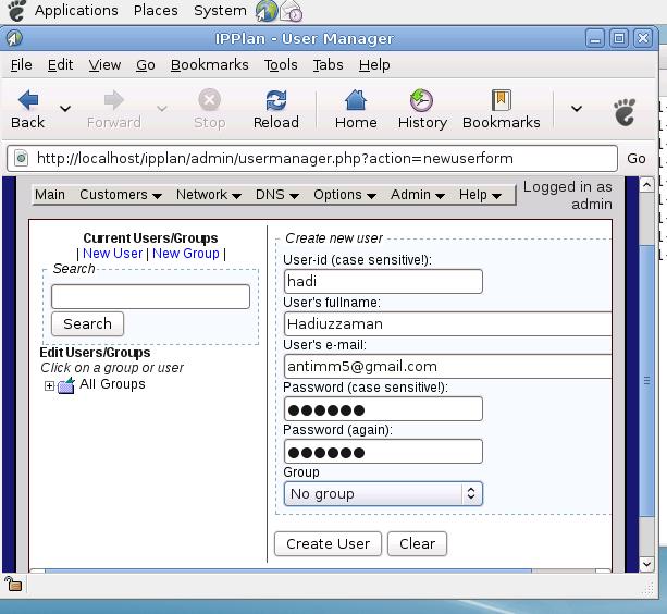 Some Touch....: IPplan Installation and configuration on Debian