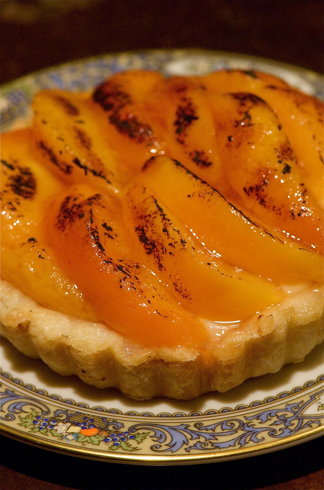 Seasonal Seattle: Caramelized Peach Custard Tartlets