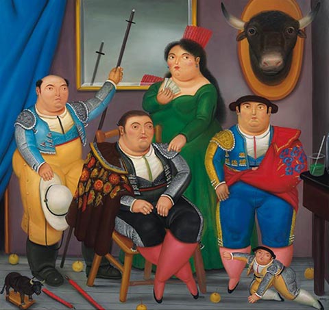 Del toro al infinito: LA PINTURA DE BOTERO EN ALZA