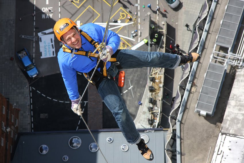 Out And About With PurePix Photography: Charity abseiling at Guys Hospital