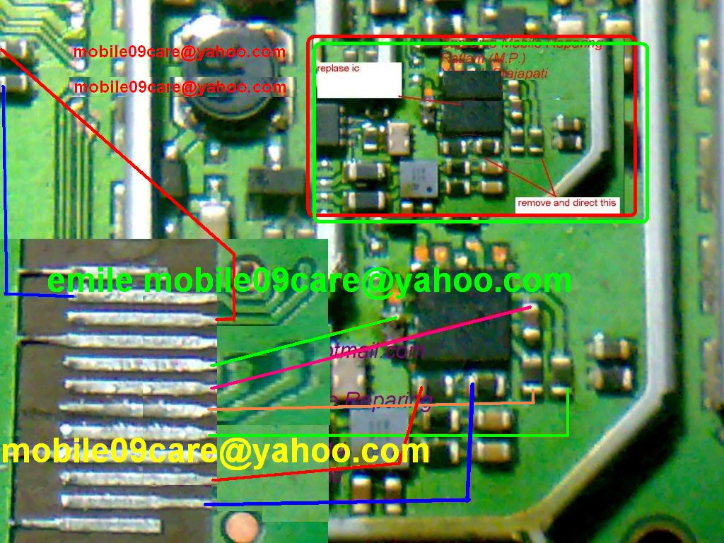 MOBILE REPAIRING LAB ON INTERNET,CELL PHONE LAB: Nokia 1202 Solutions