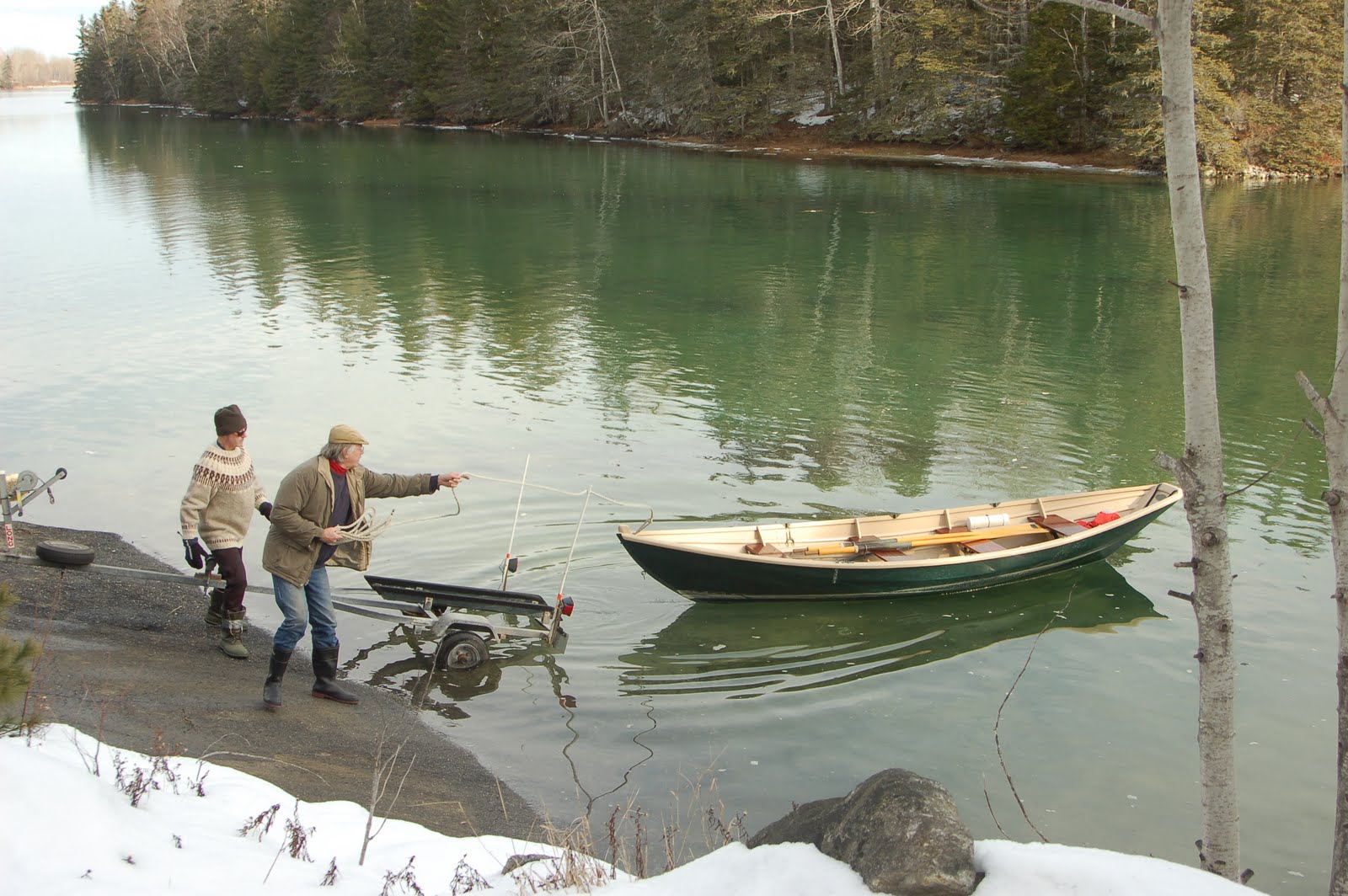 Voyages>`·.¸¸.·´¯`·...¸> : A Swampscott dory