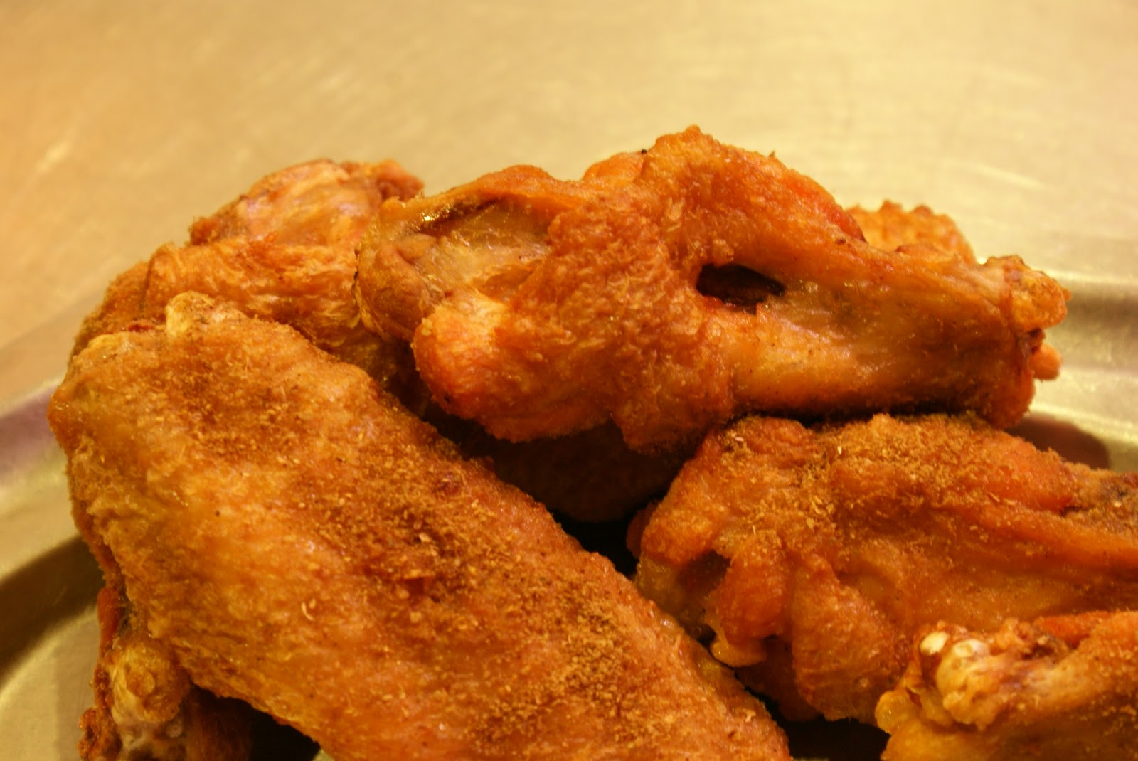 Bar El Cortijo: Alitas de pollo fritas