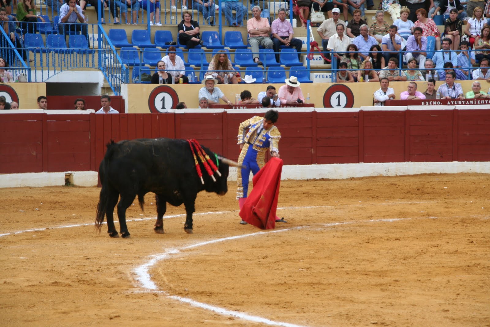 LOS TOROS CON AGUSTÍN HERVÁS.: A PERRO FLACO