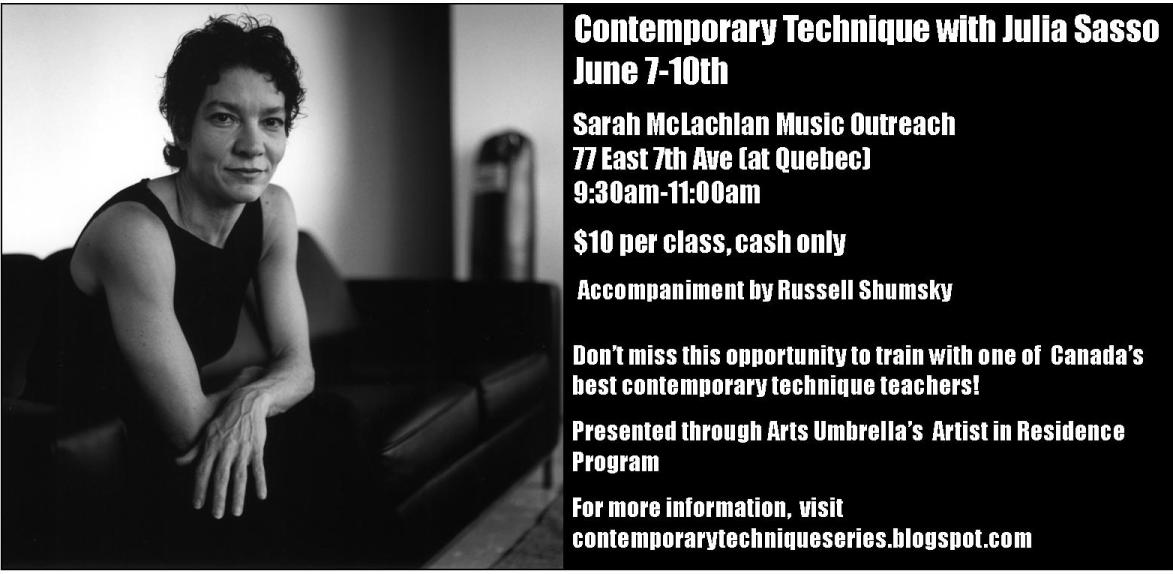 Contemporary Technique Series: May 2010