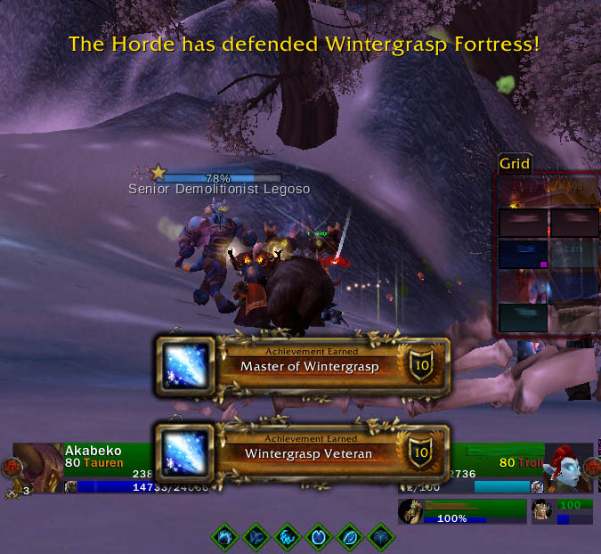 red cow rise: Master of Wintergrasp