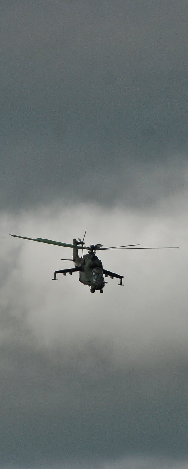 Military Helicopters In Action