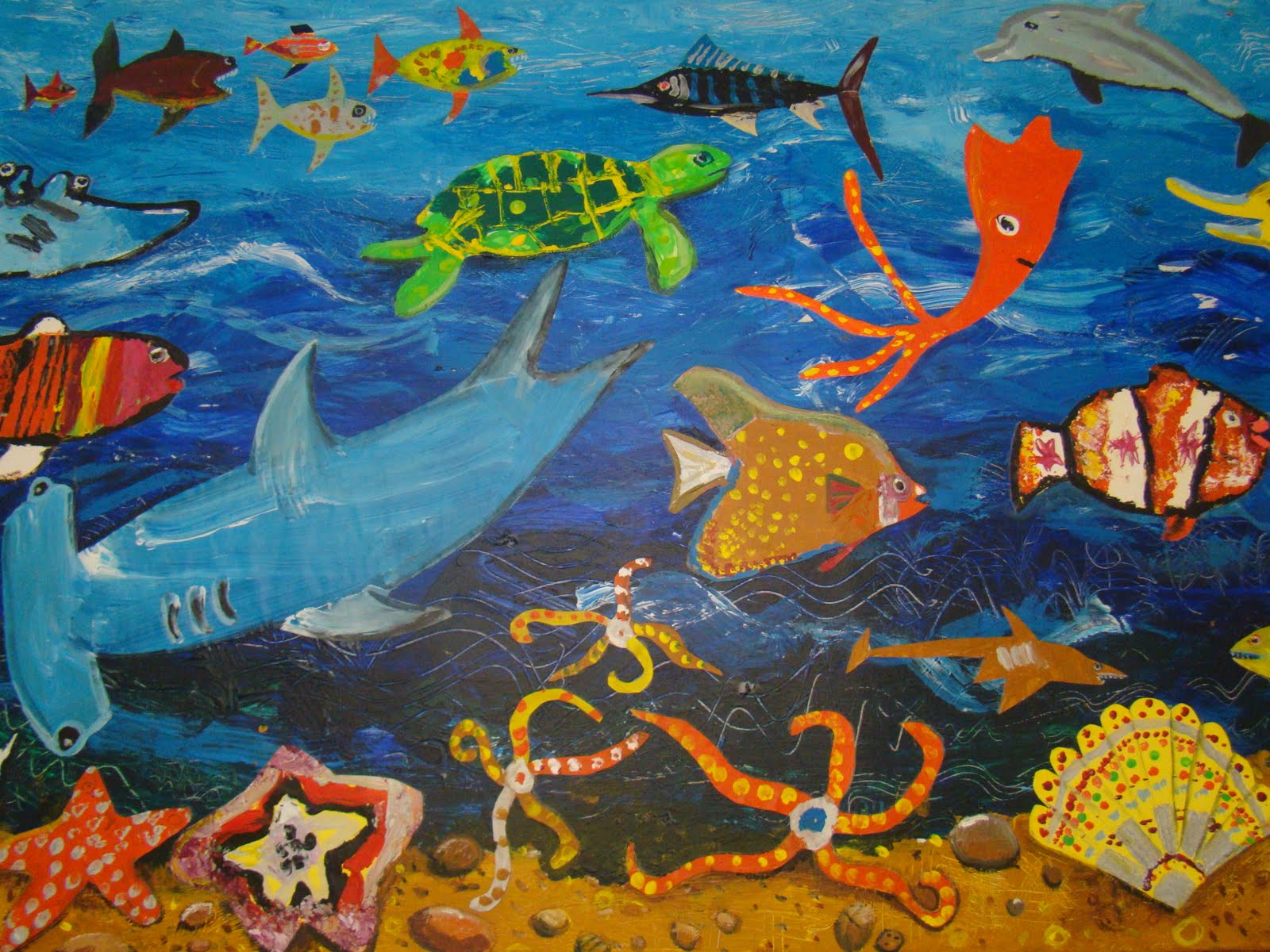 Hitcham's Blog: Artwork in Key Stage 1 Activity Area