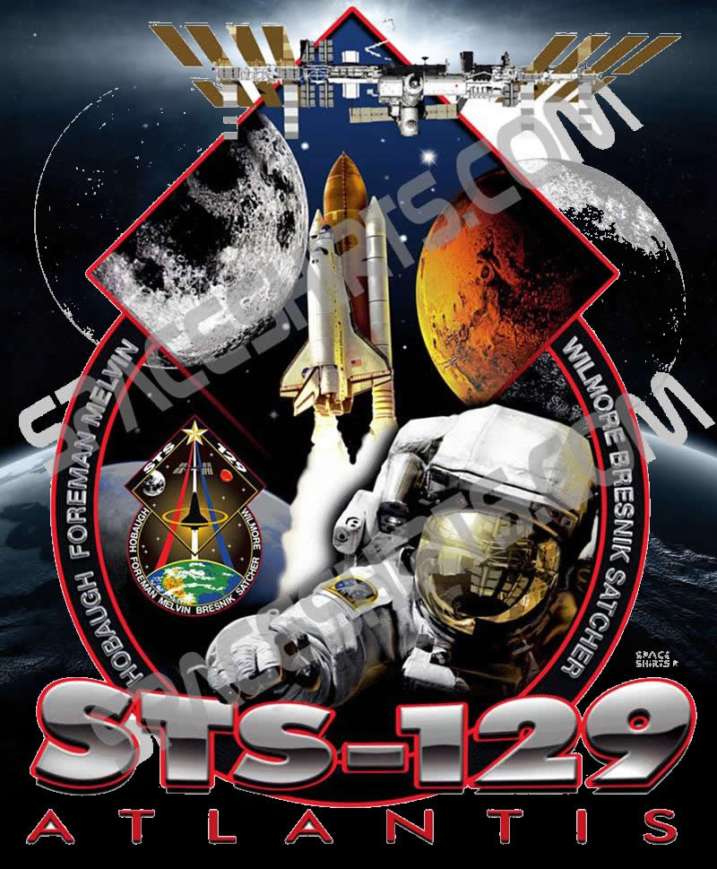 La misión STS-129 del Atlantis lleva pasajeros especiales... gusanos ...