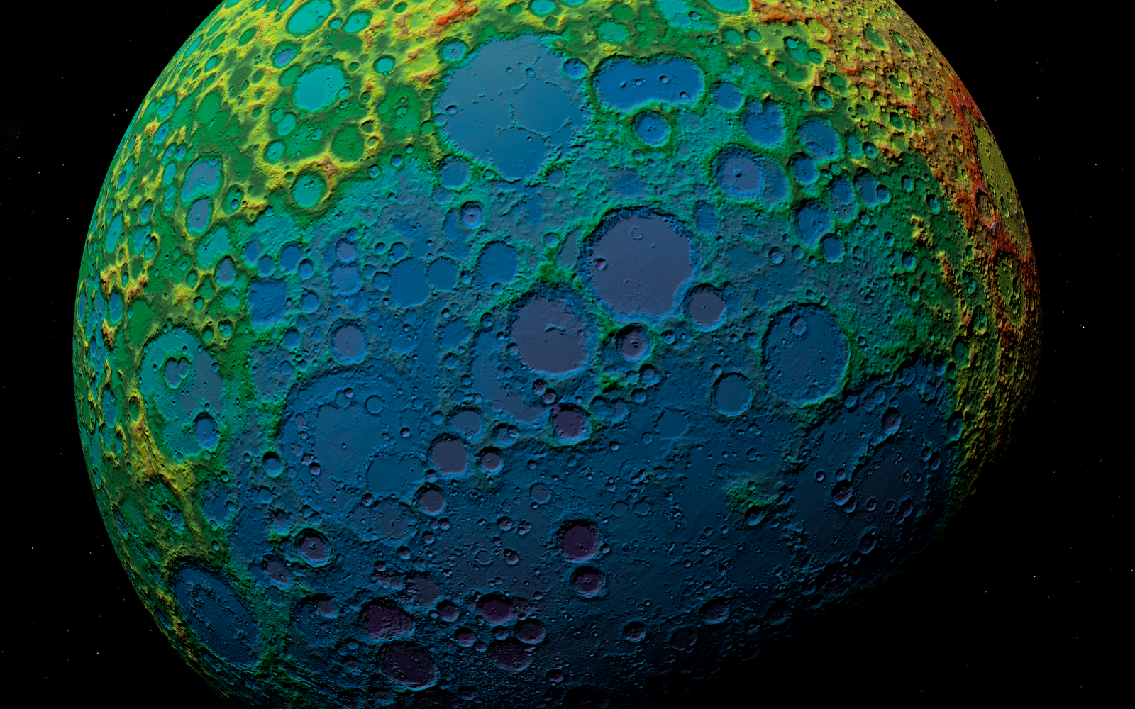 NASA presenta el mapa más perfecto y detallado de la Luna ~ Quantum ...