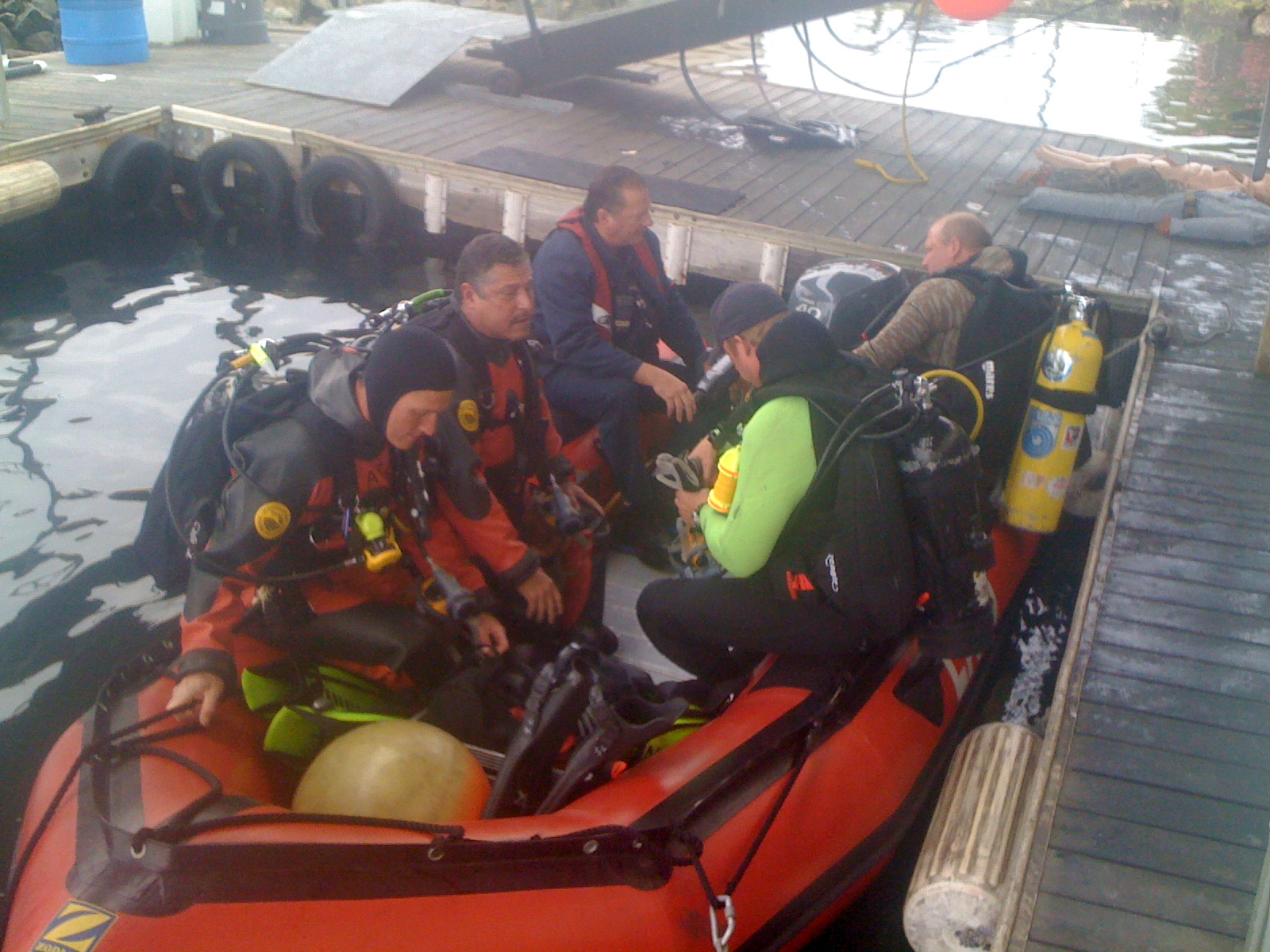 LAFD- Dive Search and Rescue Team: Under Water Hazard Survey