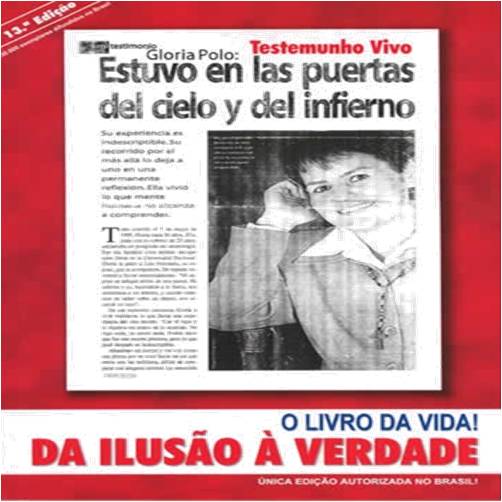 Blog Skate Cristo: O Livro da Vida - Da Ilusão a Verdade, Glória Polo