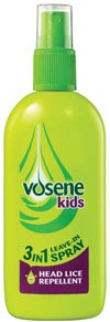 Madhouse Family Reviews: Vosene Kids head lice repellent range