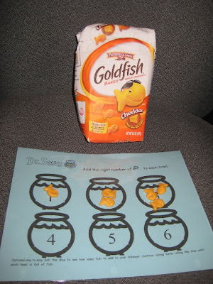 obSEUSSed: 1 Fish 2 Fish Interactive Printable Placemat