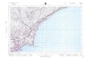 MAPAS Y CARTAS NAÚTICAS DE LA BAHÍA DE ALICANTE ~ Alicante Vivo