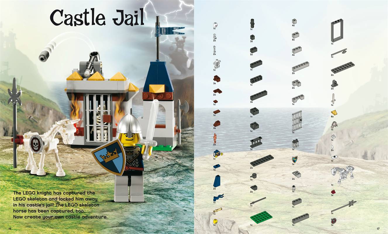 Children's Licensed Books: LEGO Brickmaster Castle