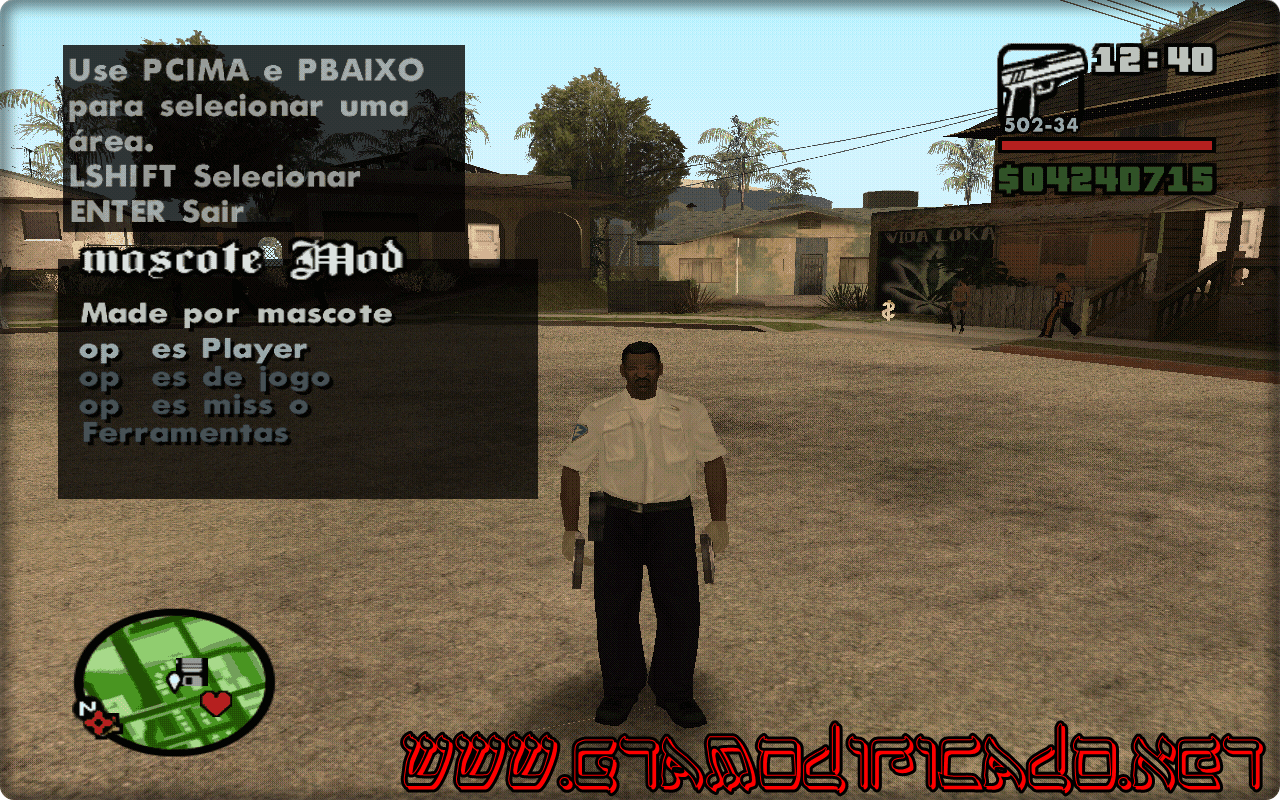 GTA Files: In Game Cleo 4 - GTA SA