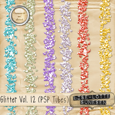 Scrap´n Stuff: Glitter Vol. 12 (PSP Tubes)