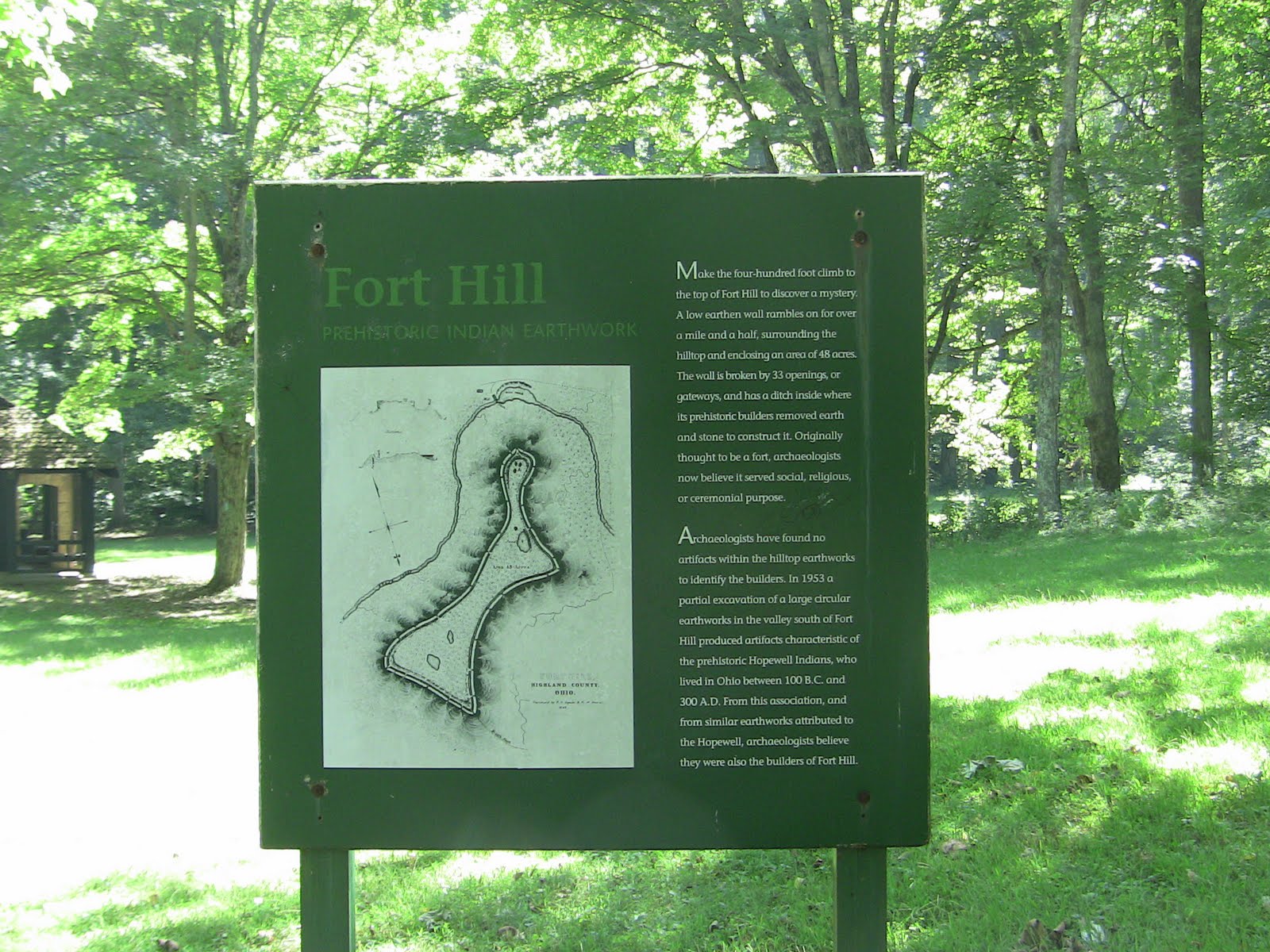 Ohio Meanderings: Fort Hill - in the Arc of Appalchia