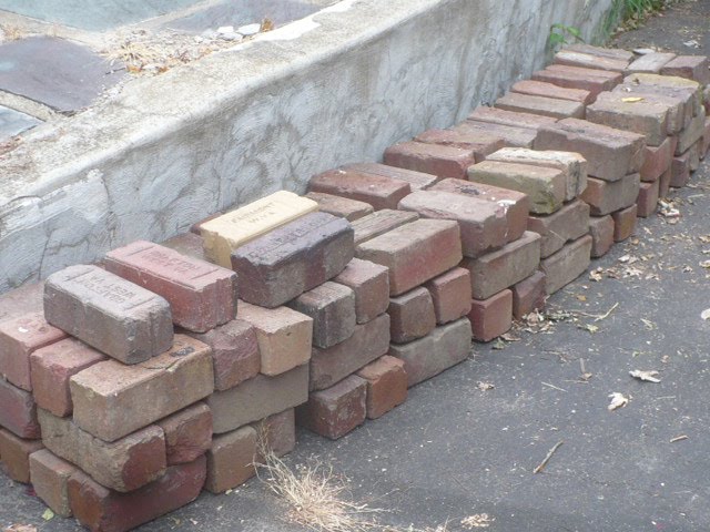 Gear Acres at Top of the Hill: Vintage Paver Bricks