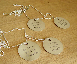 Anne's Studio Blog: British dog tags