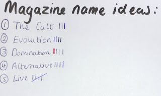 Megan Masters Media: Magazine Name Ideas