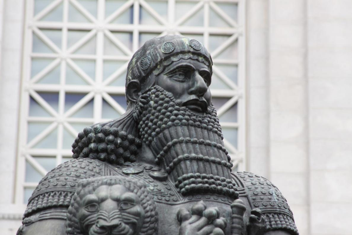 Michigan Exposures: Ashurbanipal Statue