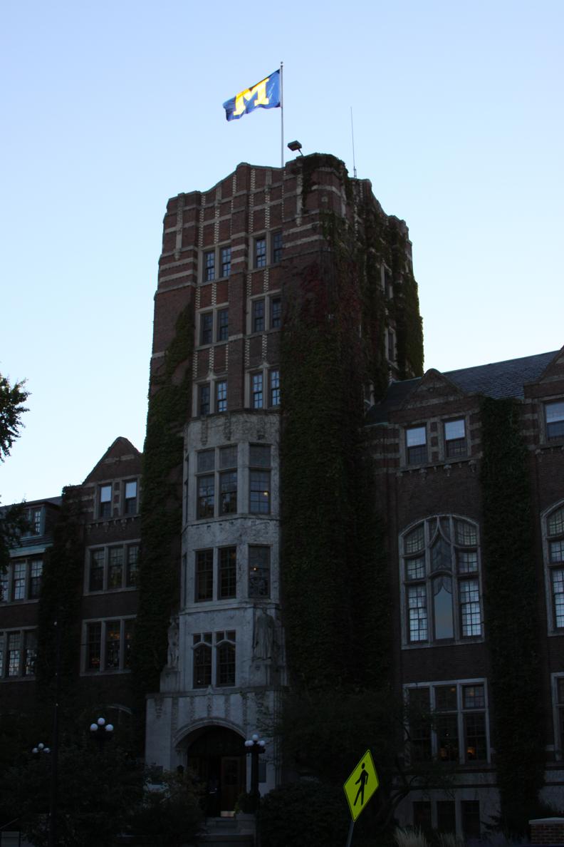 Michigan Exposures: The Michigan Union in October