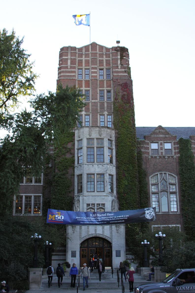 Michigan Exposures: The Michigan Union in October