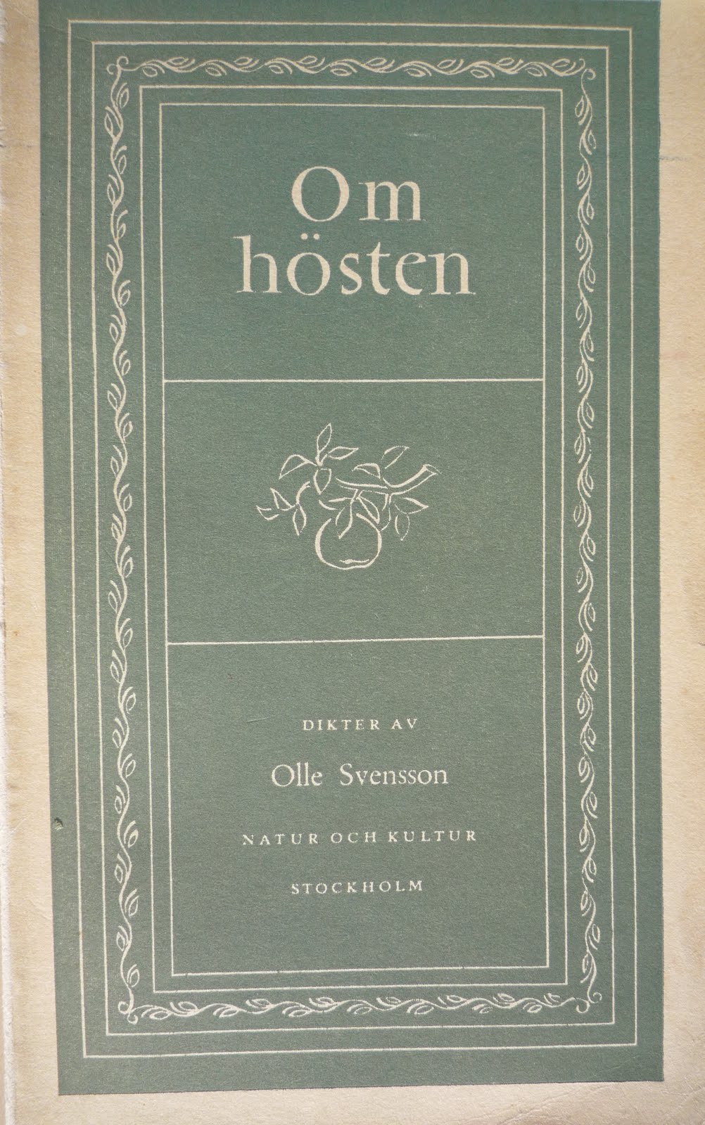 Harry Martinson i tiden: Olle Svensson "Ljusmystikern från Sunnansjö"