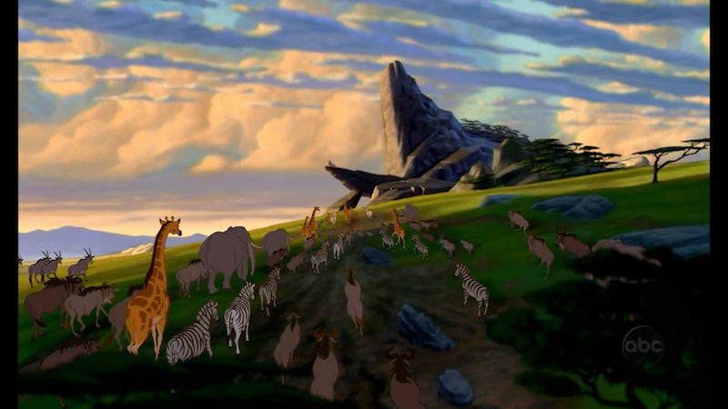 Colby's RTF 305 Blog: Camera Shots - The Lion King