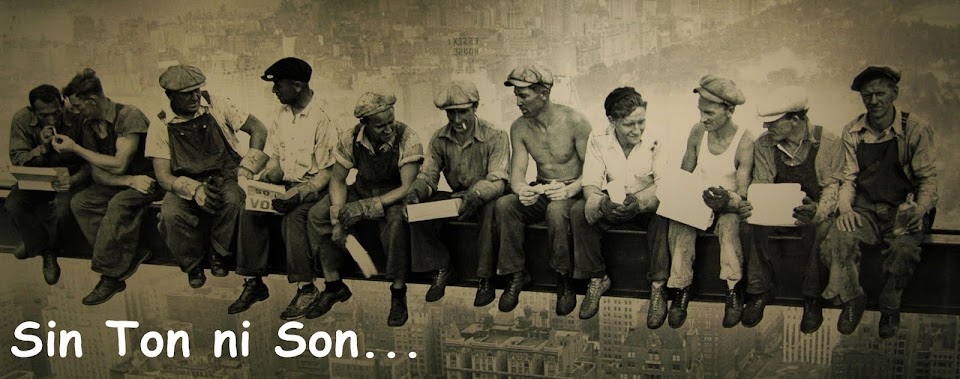 Sin ton ni son...