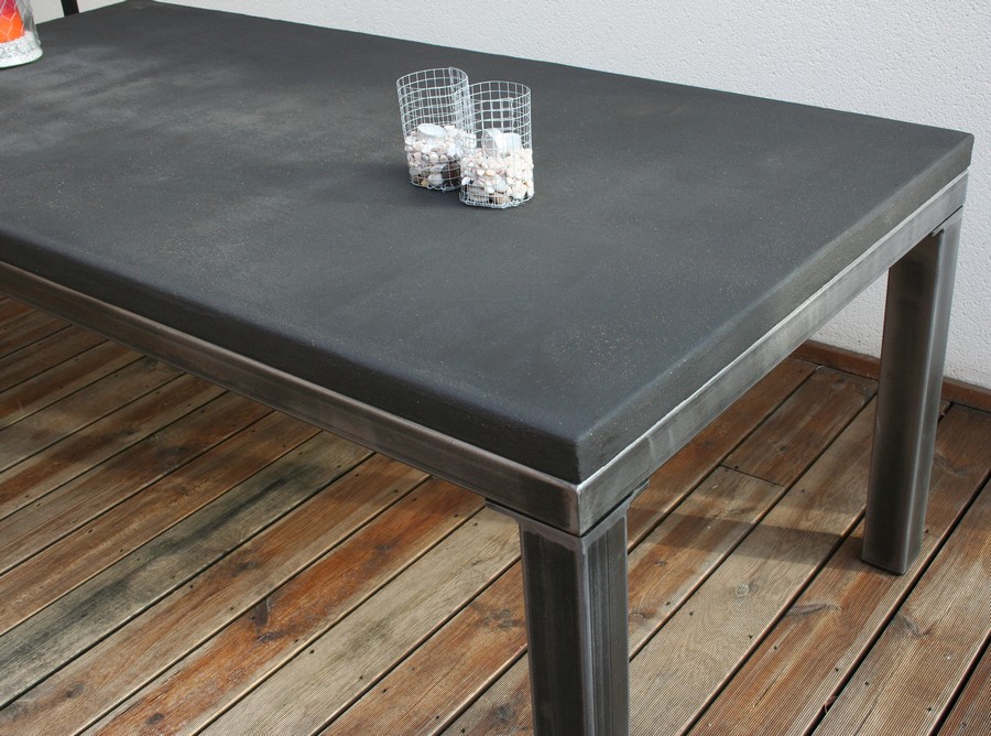 TABLE BETON.COM: Table de salle à manger béton