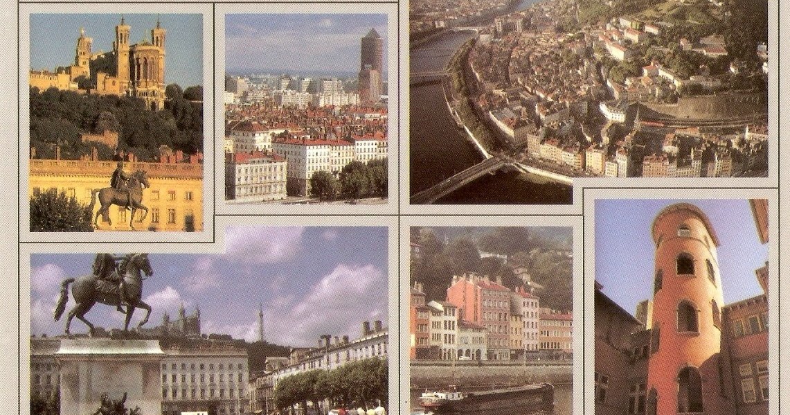 My UNESCO World Heritage Postcards: France - Historic Site of Lyons