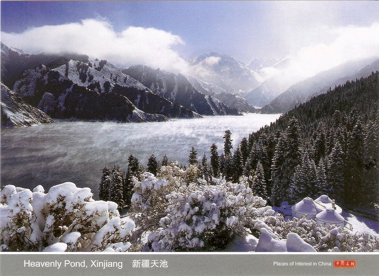 My UNESCO World Heritage Postcards: China - Xinjiang Tianshan