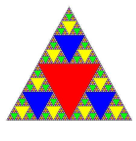 Triangles in Art: Sierpinski's Triangle