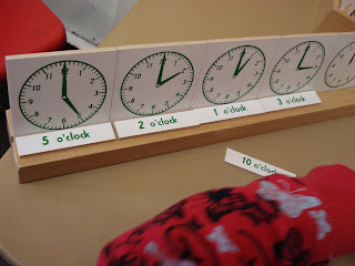 THE LEARNING ARK - Elementary Montessori : Telling the time
