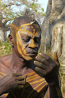 ÁFRICA: Componente estético por naturaleza.: Tribu Nuba - El Kordofán ...