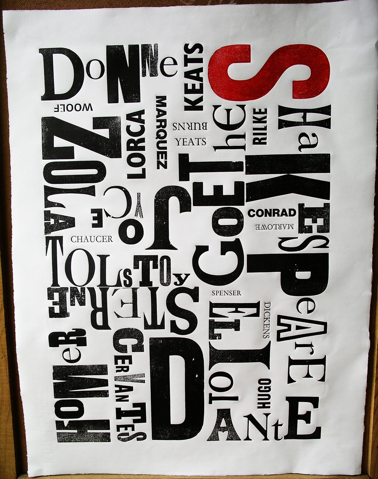 Tom Paine Printing Press: OLYMPIA & THE WHITECHAPEL: New Letterpress ...