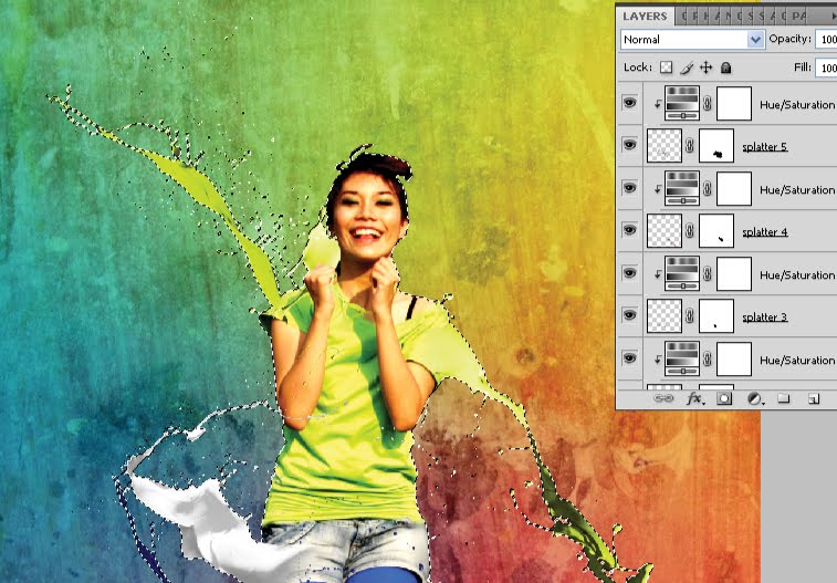 Fresh & Colorful Photo Manipulation dengan Photoshop | desainstudio ...