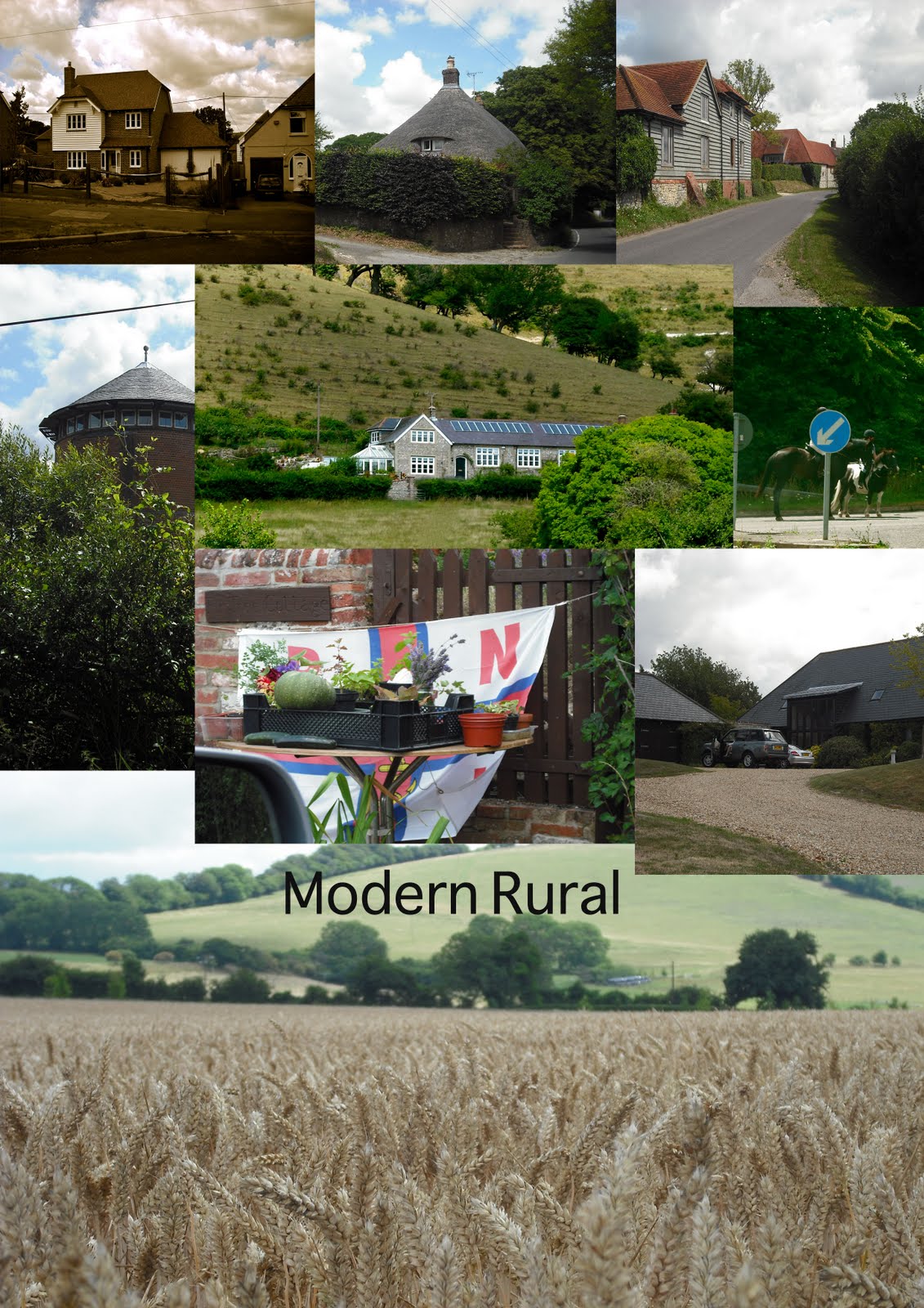 Elouise Norris: rural collage