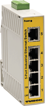 Turck IP20 Rated Ethernet Switch - Steven Engineering