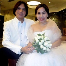 Comedian Ariel Villasanta marries Cristina Decena, Phillip Salvador's ...
